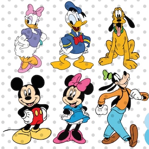 6 Mouse Friends SVG Bundle, Mouse Svg, Mouse Friends Svg - Etsy