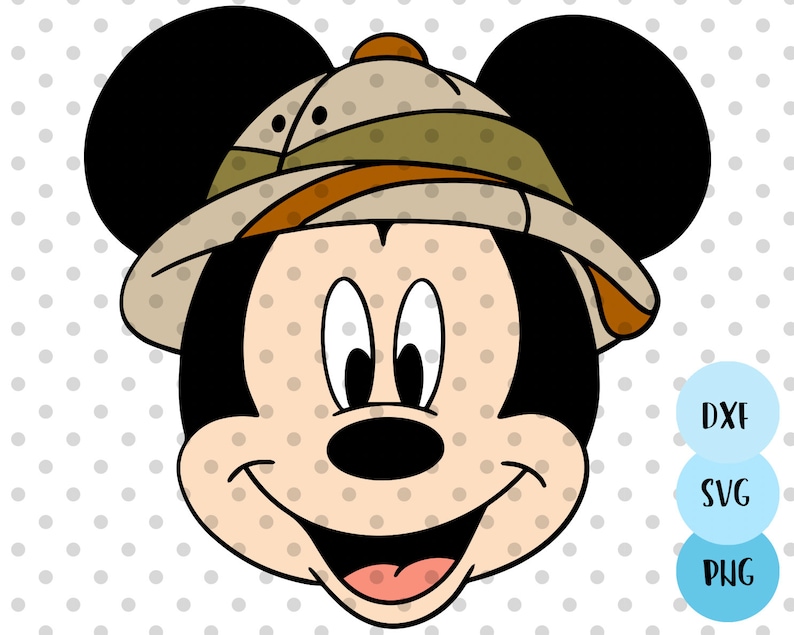 Safari Mouse Head Svg, Mouse Safari Svg, Mouse Head Svg, Safari Svg ...