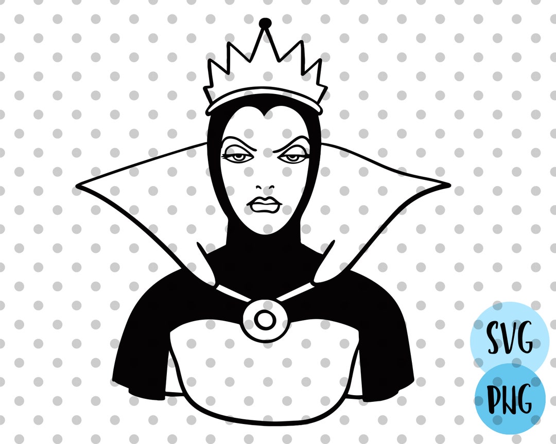 Evil Queen Svg, Evil Queens Svg, Villains Svg, - Etsy