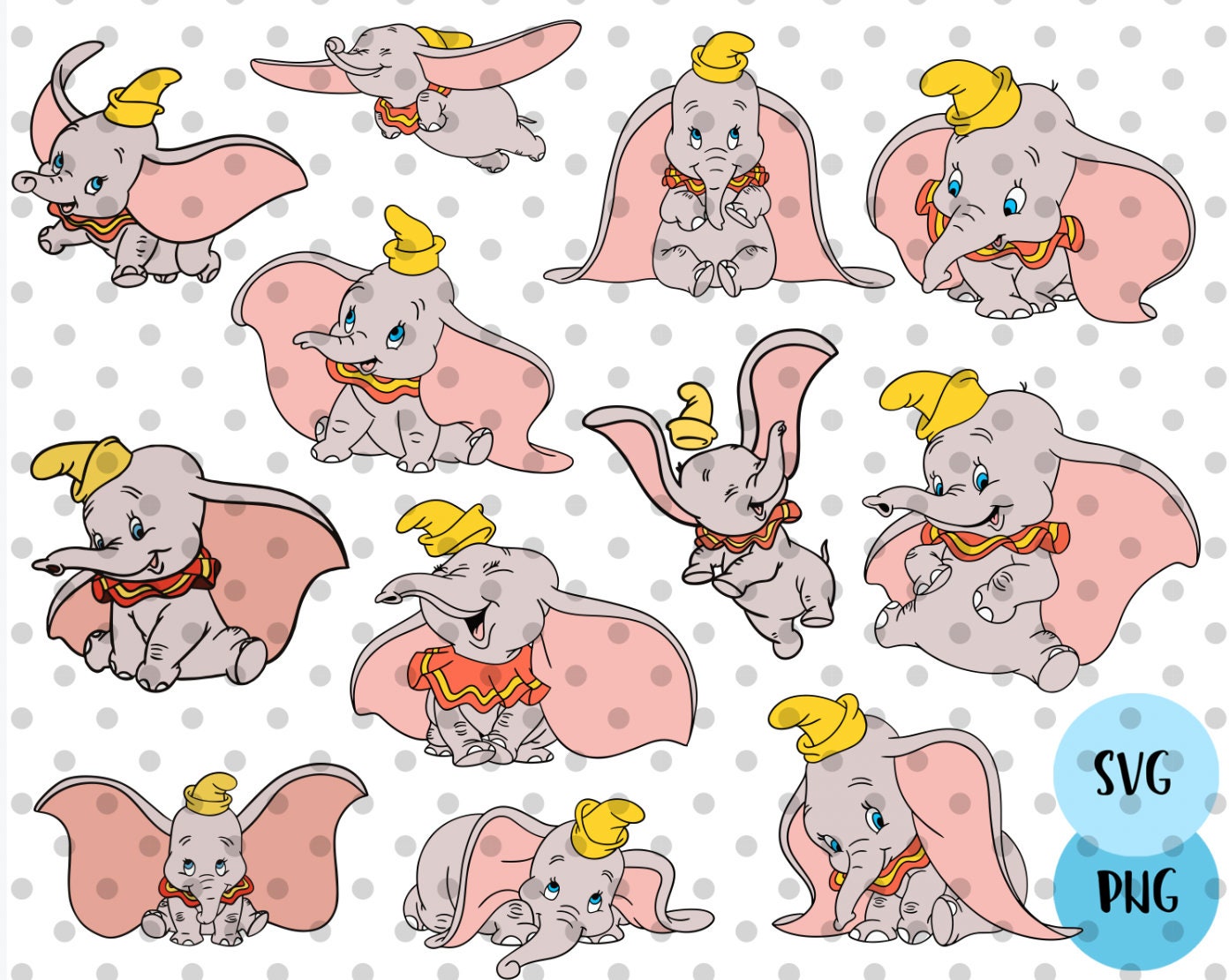 12 Baby Elephant SVG Bundle Elephant Svg - Etsy Ireland