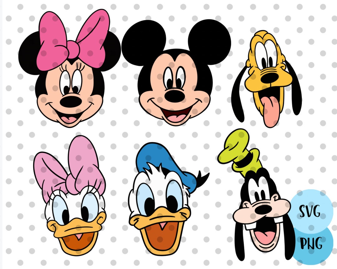 6 Mouse Friends SVG Bundle, Mouse Svg, Mouse Friends Svg - Etsy