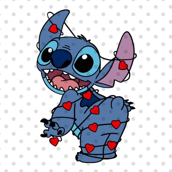 Stitched Heart Svg - Etsy