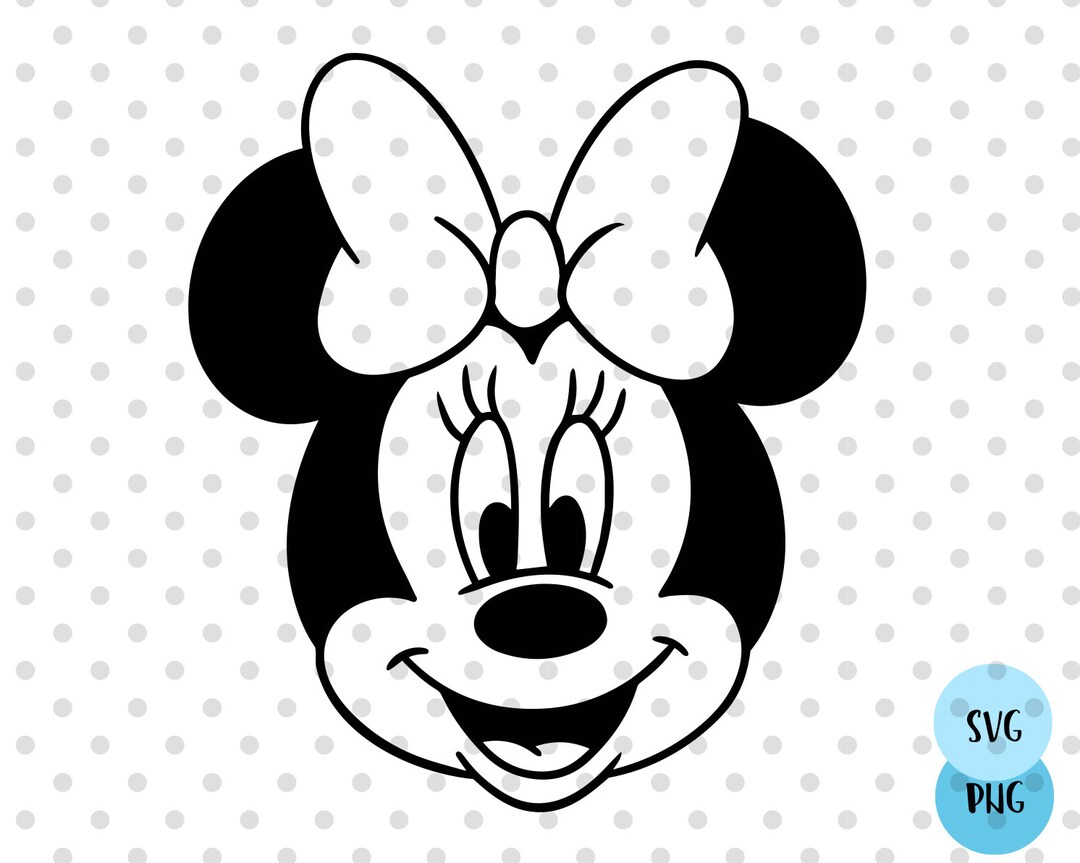 Happy Mouse Svg, Mouse Head Svg, Cricut Silhouette Vector Cut File - Etsy