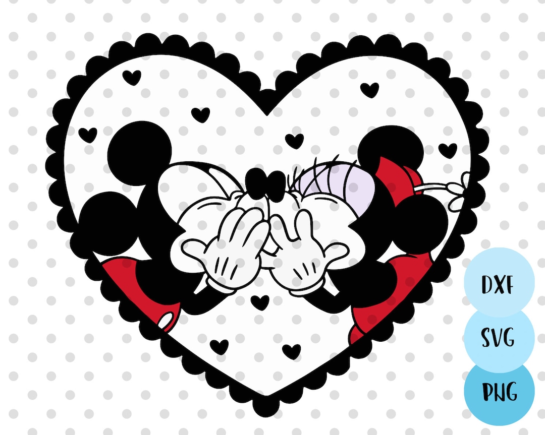Love Svg, Mouse Couple SVG, Valentines Day SVG - Etsy