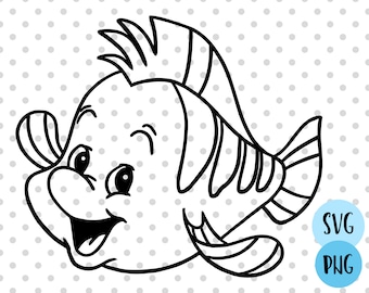 Flounder Stencil, Reusable Flounder Stencil, DIY Craft Stencil, Large Flounder Stencil, Wall ...