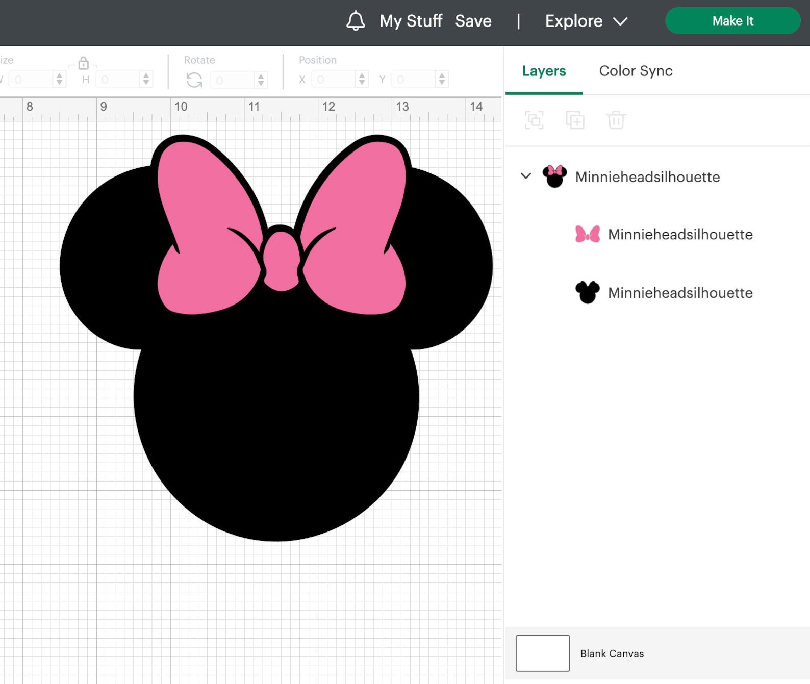 Mouse Head SVG, Mouse Bow Svg, Mouse Head Silhouette, Family Trip Svg ...