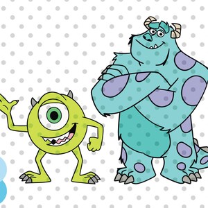 2pcs, LAYERED Monsters SVG Bundle, Boo Svg - Etsy