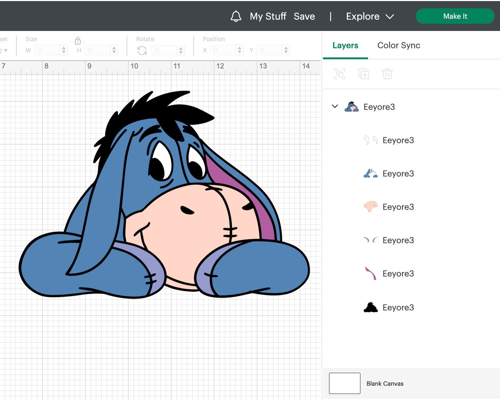 Sad Donkey Svg, Layered Cricut Svg - Etsy UK