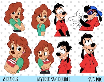 Max and Roxanne SVG Goofy Movie SVG Roxanne Svg Goofy Movie - Etsy