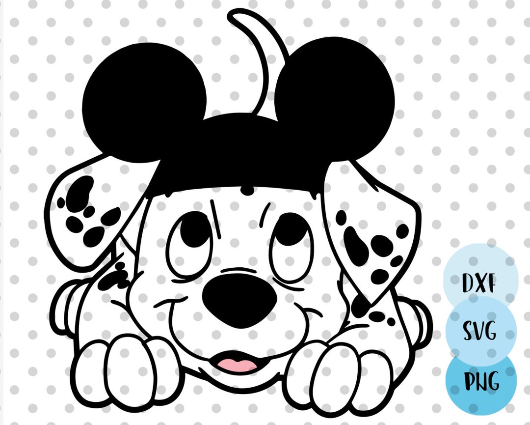 Dalmatian Svg, Dog Svg, Dalmatian Cut File, Puppy Outline Svg, Cricut ...