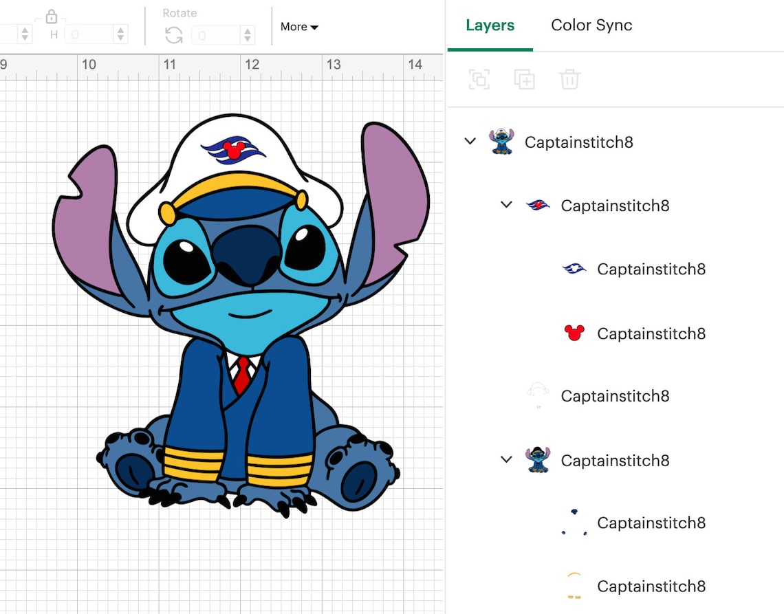Captain Stitch SVG, Cruise Svg, Captain Svg, Family Cruise Svg, Anchor ...