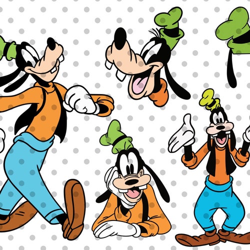 5pcs Goofy SVG Bundle Layered Goofy Cut File Goofy Svg - Etsy