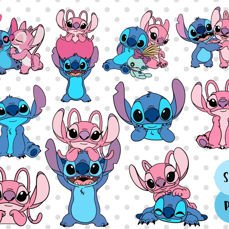 Stitch Couples Tattoos - Etsy