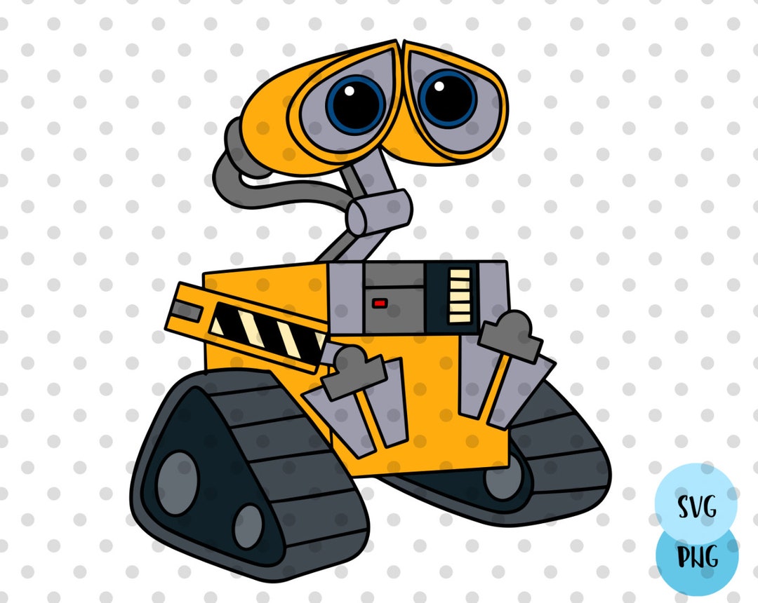 LAYERED, Wall E SVG, Wally Svg, Robot Svg - Etsy