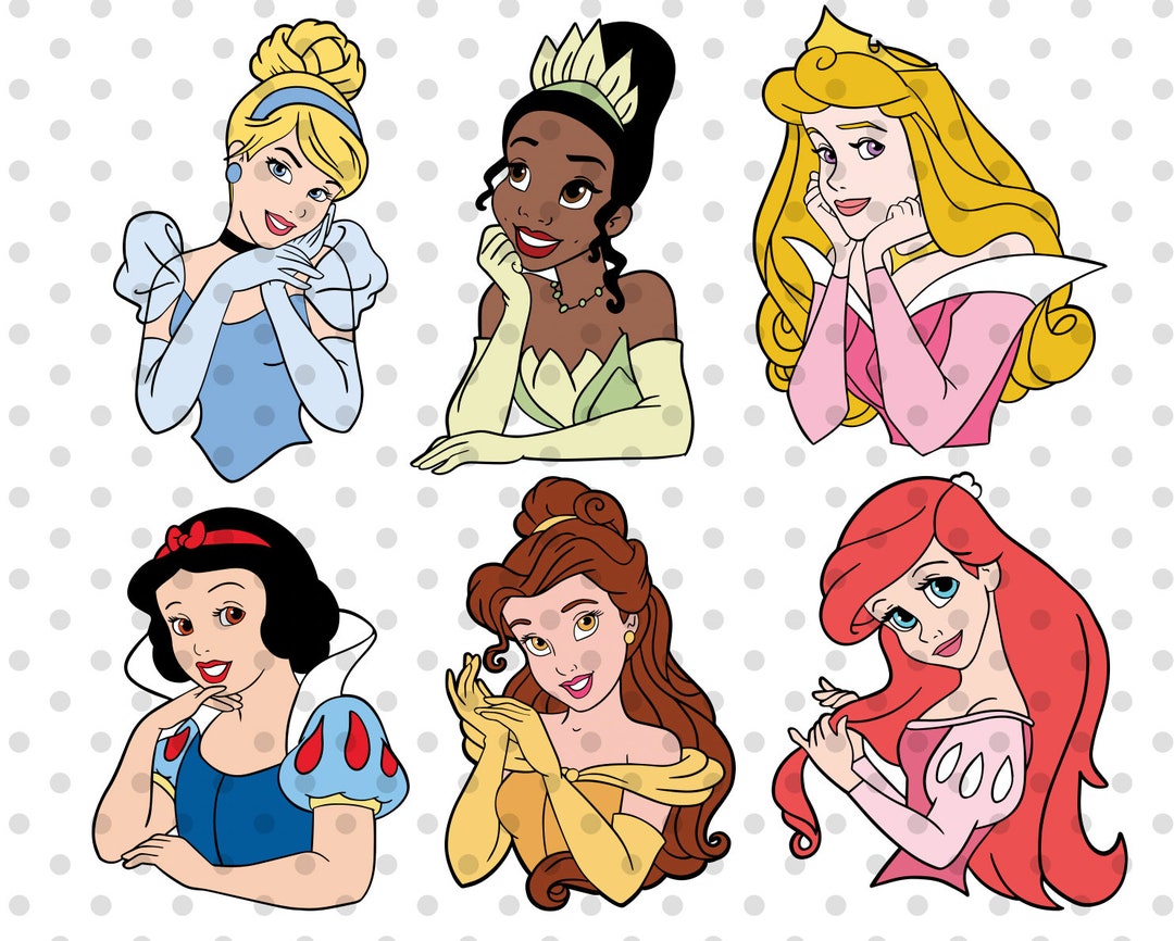 Princess SVG Bundle - Etsy