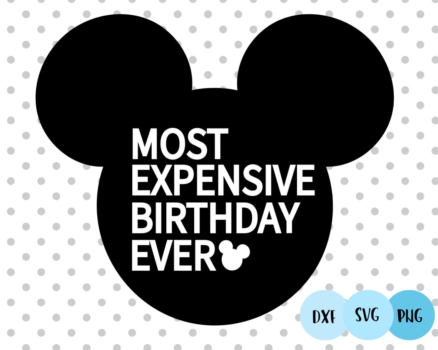 Cher anniversaire svg, Spoiled svg, Broke svg, Meilleur anniversaire de ...