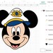 Mouse Cruise Svg, Captain Svg, Captain Mouse Svg, Family Cruise Svg ...