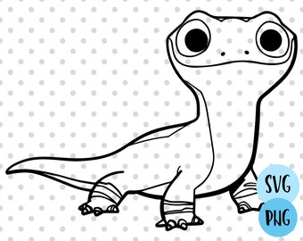 Frozen 2 SVG Bruni Bundle SVG Design Files for Cricut Silhouette Cut ...