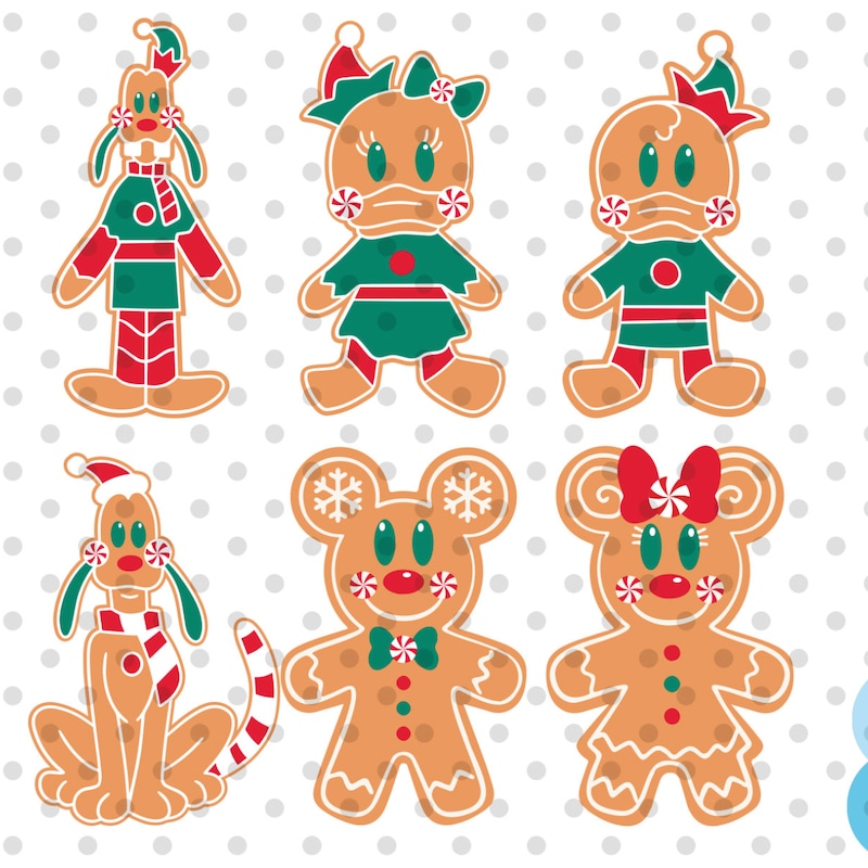 Gingerbread Svg - Etsy