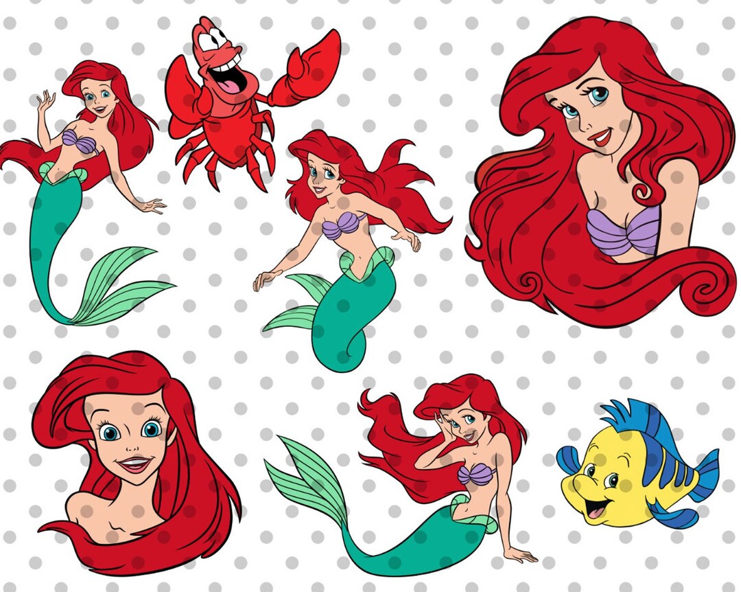 7pcs, LAYERED, Mermaid SVG Bundle - Etsy