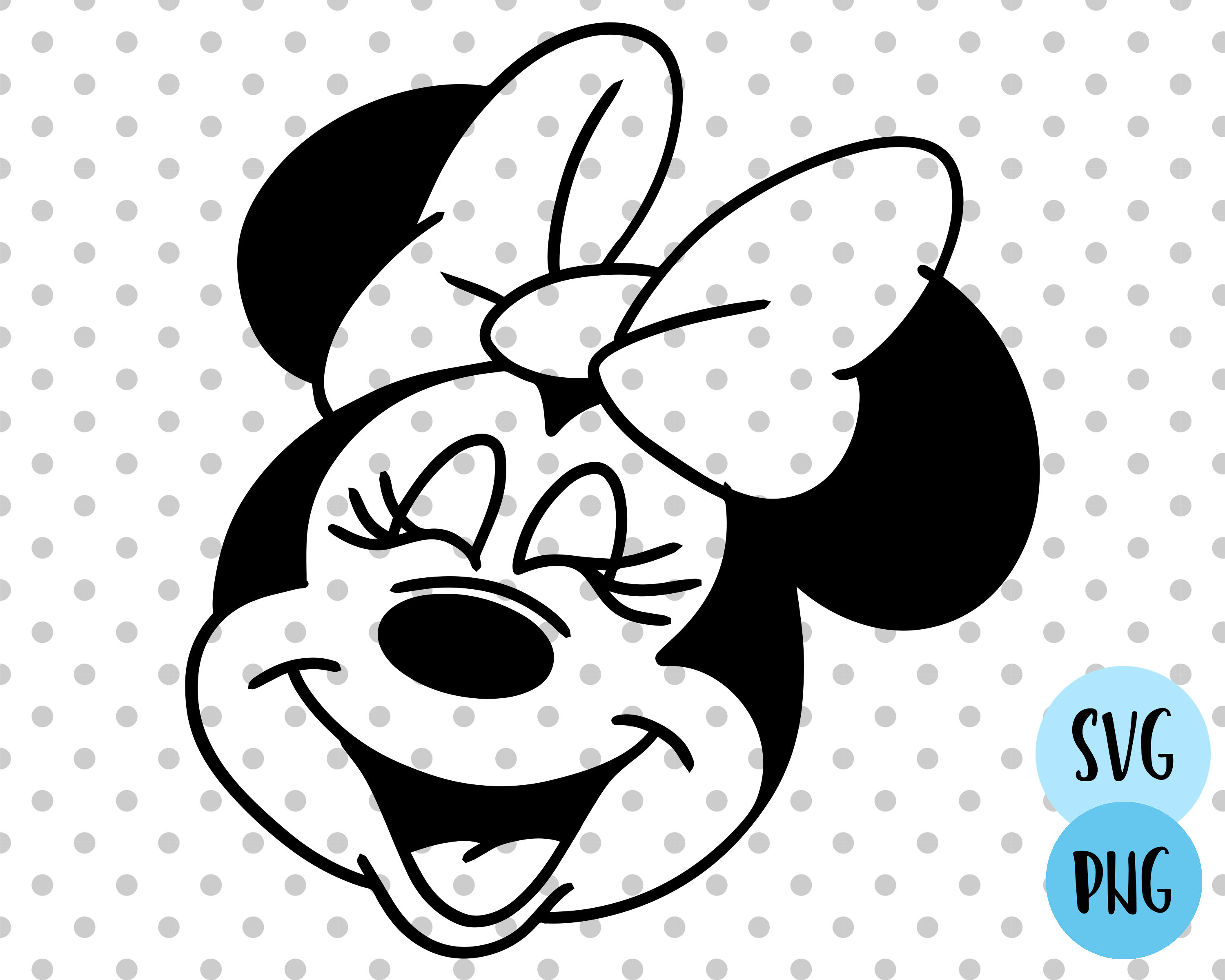 Minnie svg Disney minnie svg Minnie Mouse Cut File Minnie | Etsy