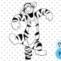 Tigger Svg - Etsy