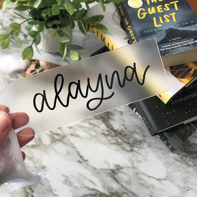 Custom Bookmark for Book Lover, Christmas Gift for Reader, Custom Gift ...