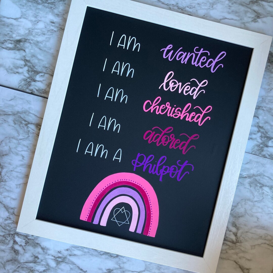 Hand Painted Adoption Sign, Adoption Day Sign for Photos, Custom ...