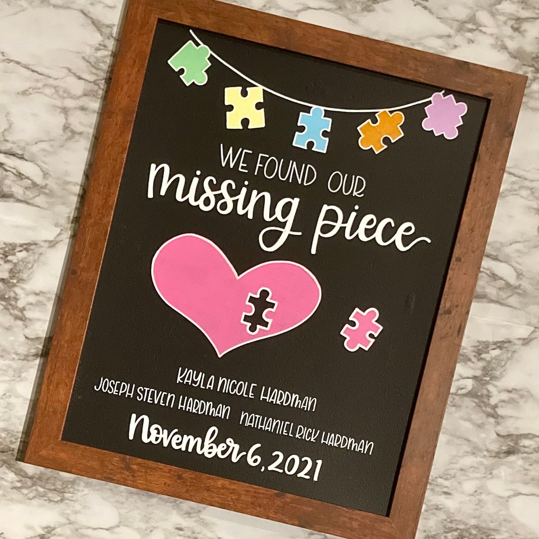 Hand Painted Adoption Sign, Adoption Day Sign for Photos, Custom ...