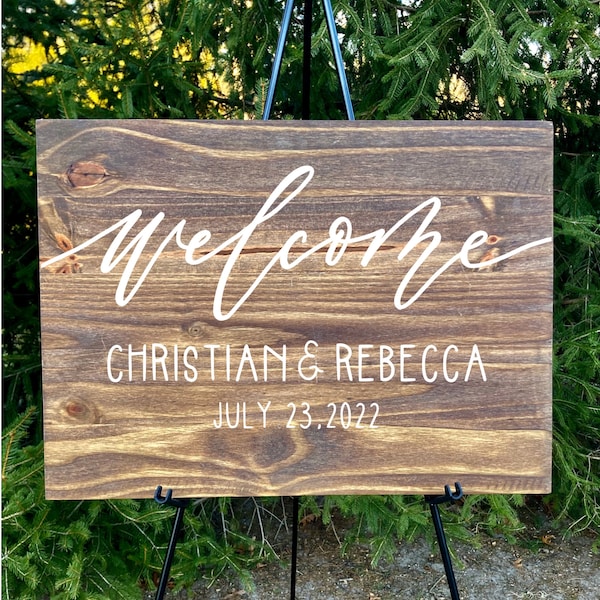 Wood Wedding Signs - Etsy