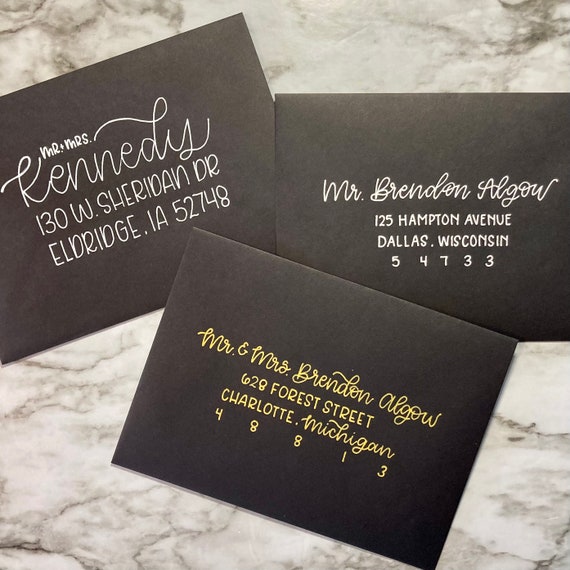Personalized Envelopes for Wedding Custom Envelopes for - Etsy