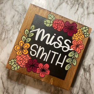 Classroom Decor for Teachers,desk Signs for Teachers, Teacher ...