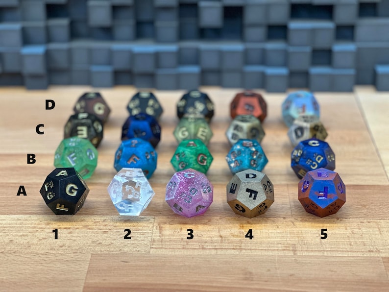 Musical Scale Dice: Handmade 12-sided Music Practice Tool - Etsy