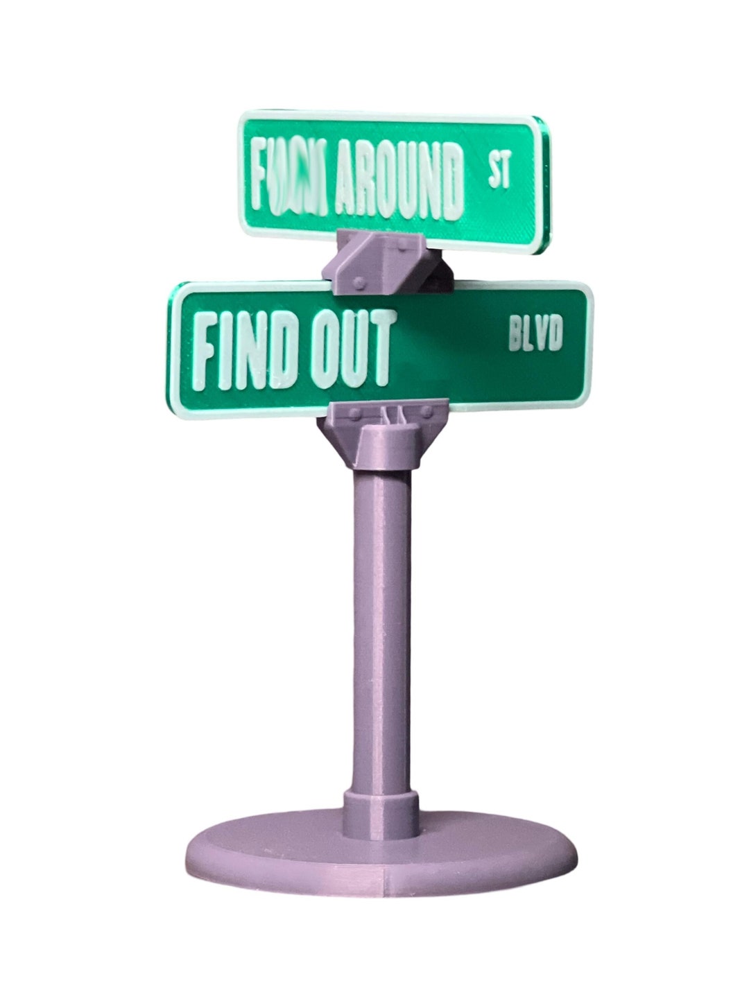 FAFO Street Sign Desk Decor – Playful, Quirky Gift - Etsy