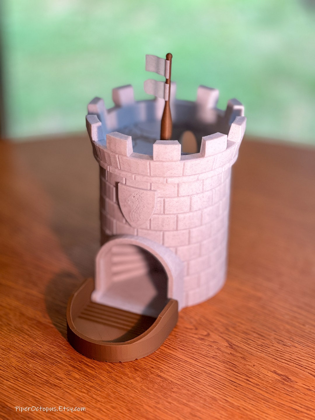 Castle Dice Tower With Secret Chamber for Dice Storage - Etsy