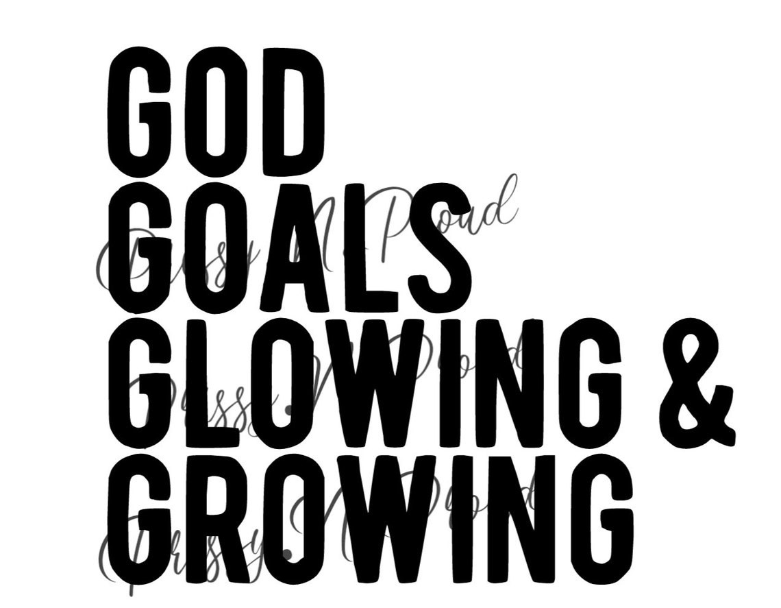 God, Goals SVG - Etsy