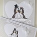 Personalised Wedding Card Springer Spaniel Cocker Sprocker Daughter ...