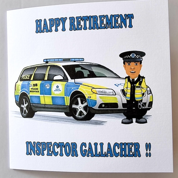 Police Chief Retirement - Etsy