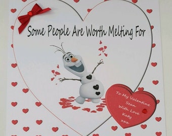 Olaf Valentine | Etsy