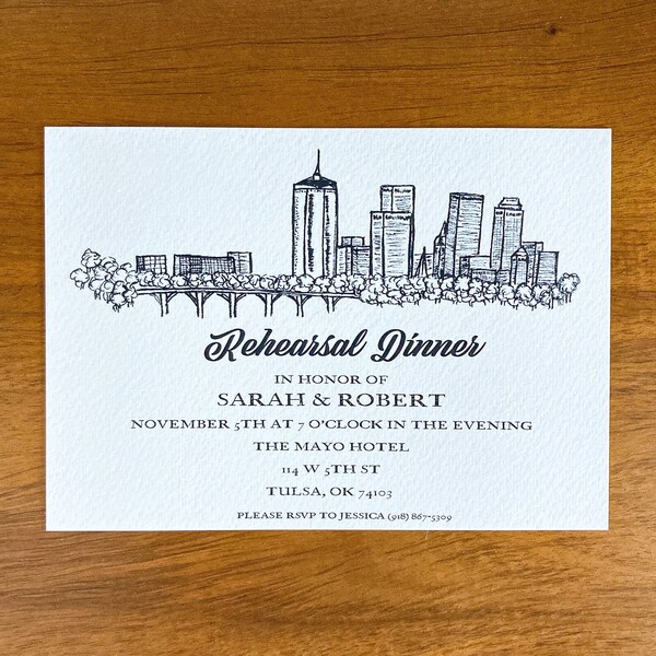 Skyline Invitations - Etsy