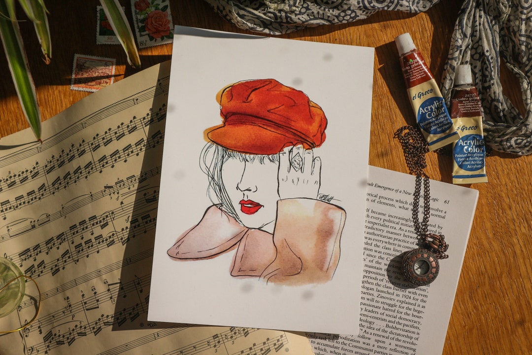 LIMITED EDITION Taylor Swift RED Print / Merchandise / Fanart - Etsy UK