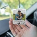 Personalised Music Photo Car Ornament, Gift for Boyfriend, Girlfriend ...