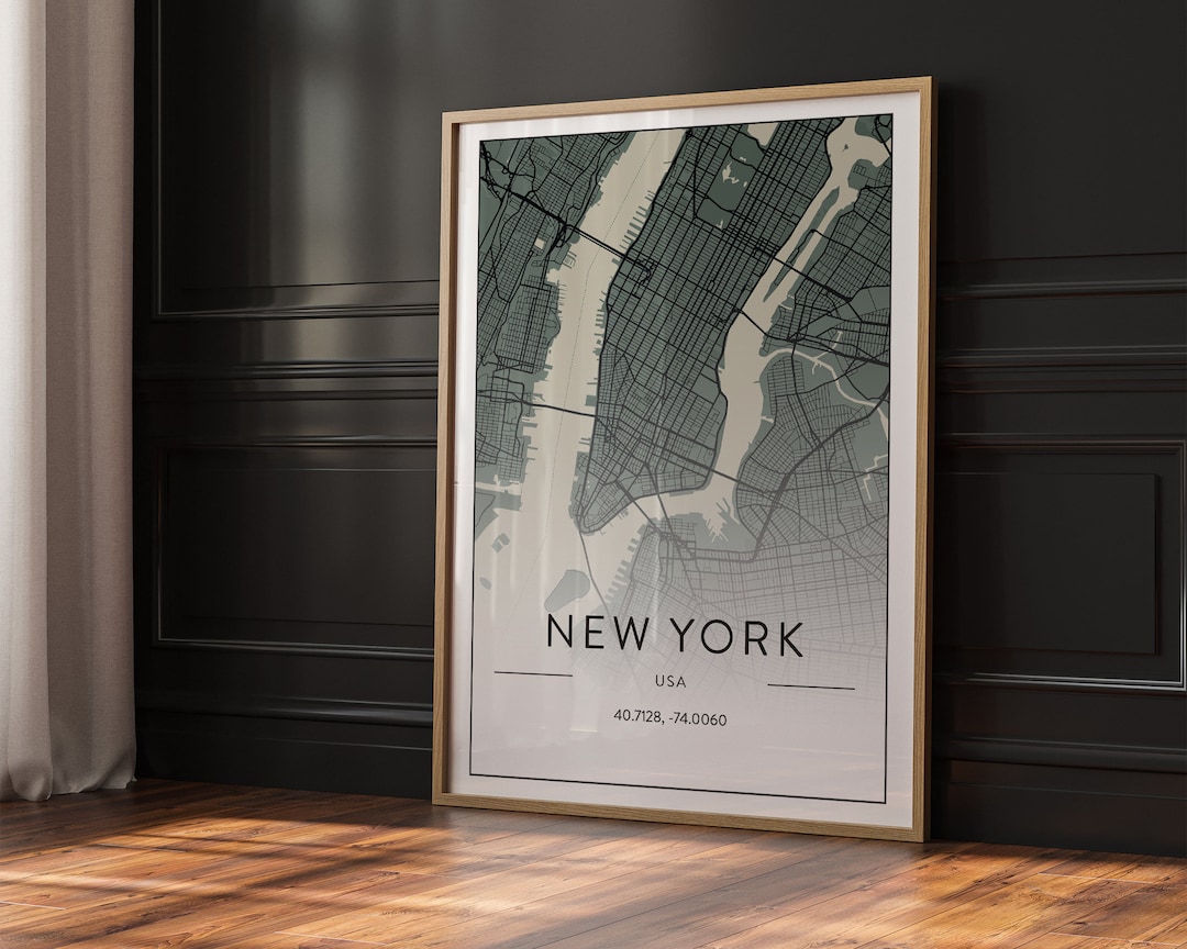 Personalised Map, City Map Print, Country Map Print, Custom Map Print ...