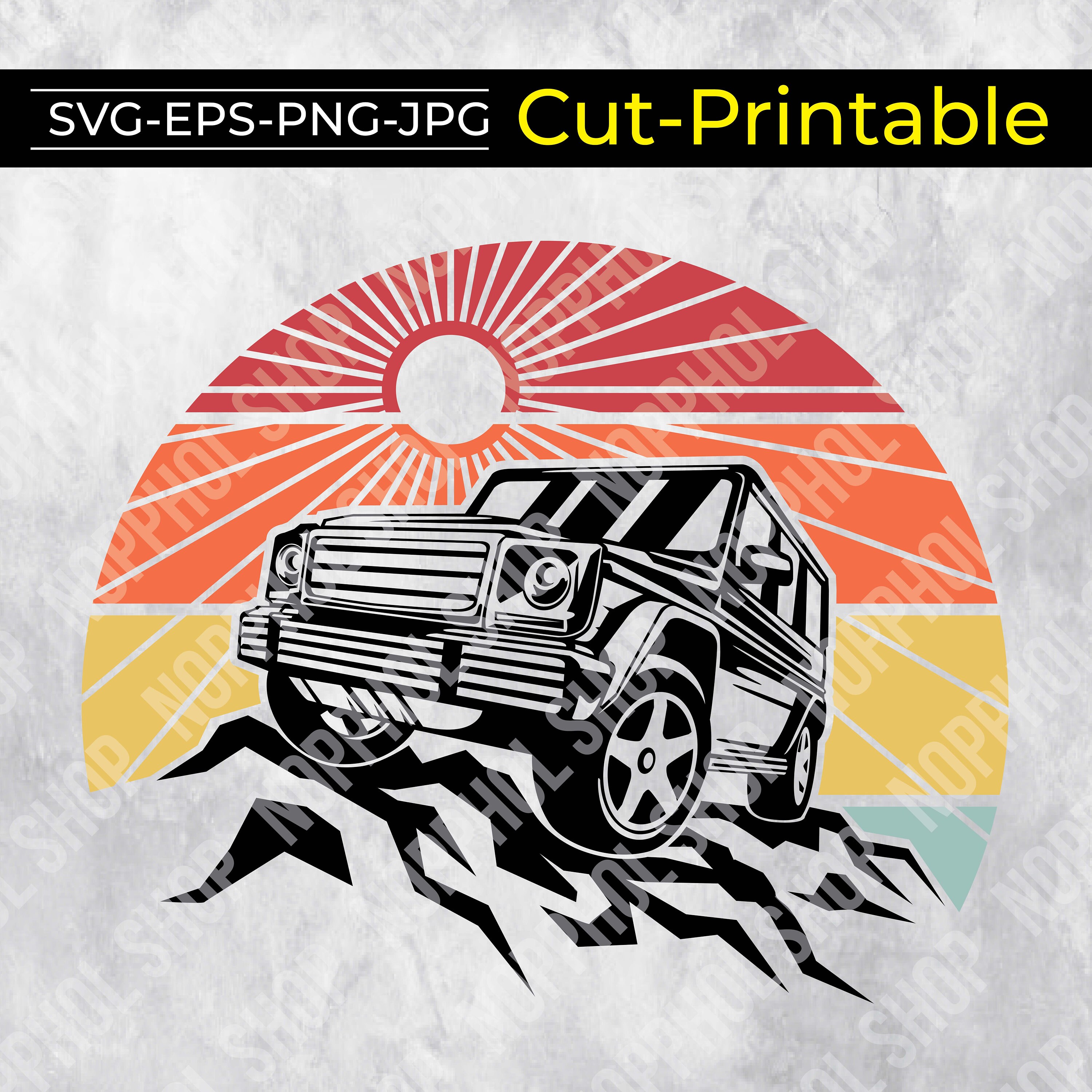 Off-Road SVG Jeep SVG 4X4 SilhouetteFour Wheel Drive | Etsy