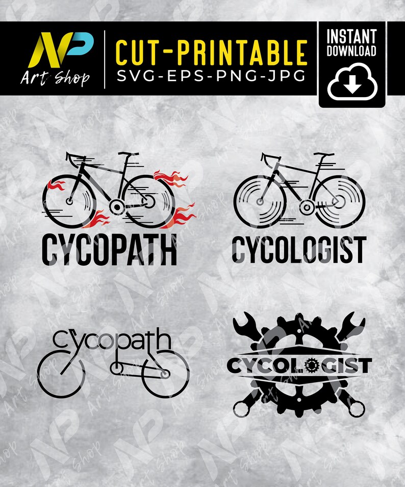 Bundle Cycologist Svg Cycopath Svg cycling Svg Bike - Etsy
