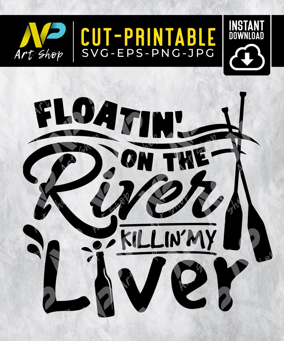 Lake Svg River Svg Floatin on the River Killin My | Etsy