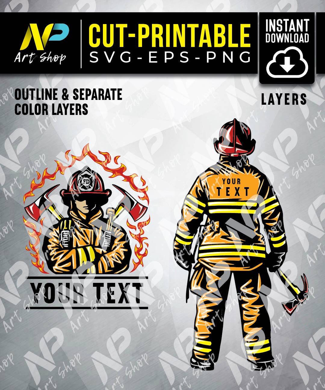 Fireman Svg, US Firefighter Svg, Firefighter Svg,dad Firefighter Svg ...