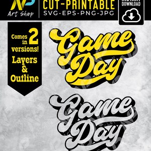 Game Day Svg Football Svg College Gameday Svg Sport Svg - Etsy