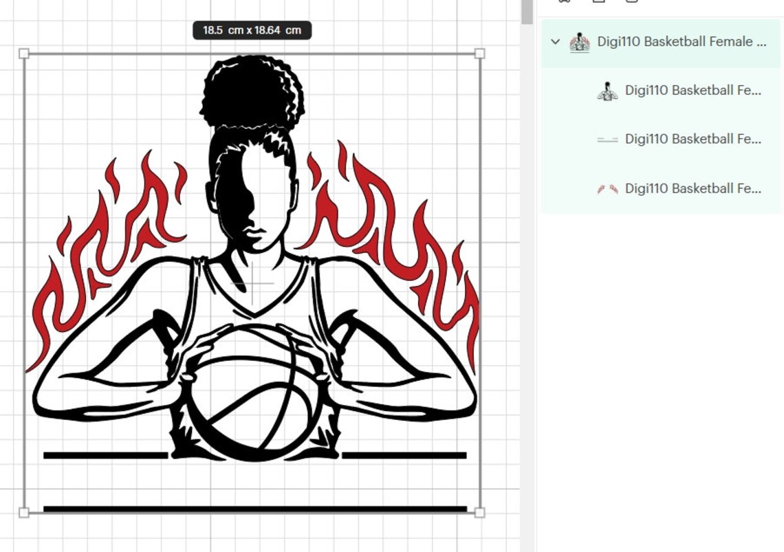 Basketball Girl Svg Basketball SVG Afro Puff Ponytail Women - Etsy