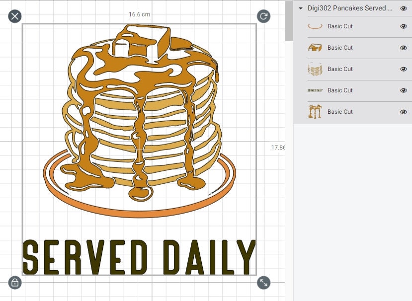 Pancake Svg, SERVED DAILY, Time for Pancakes, Cute Pancake, Breakfast ...